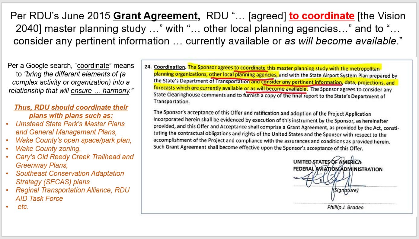 RDU and Wake Stone are breaking federal grant obligations ...