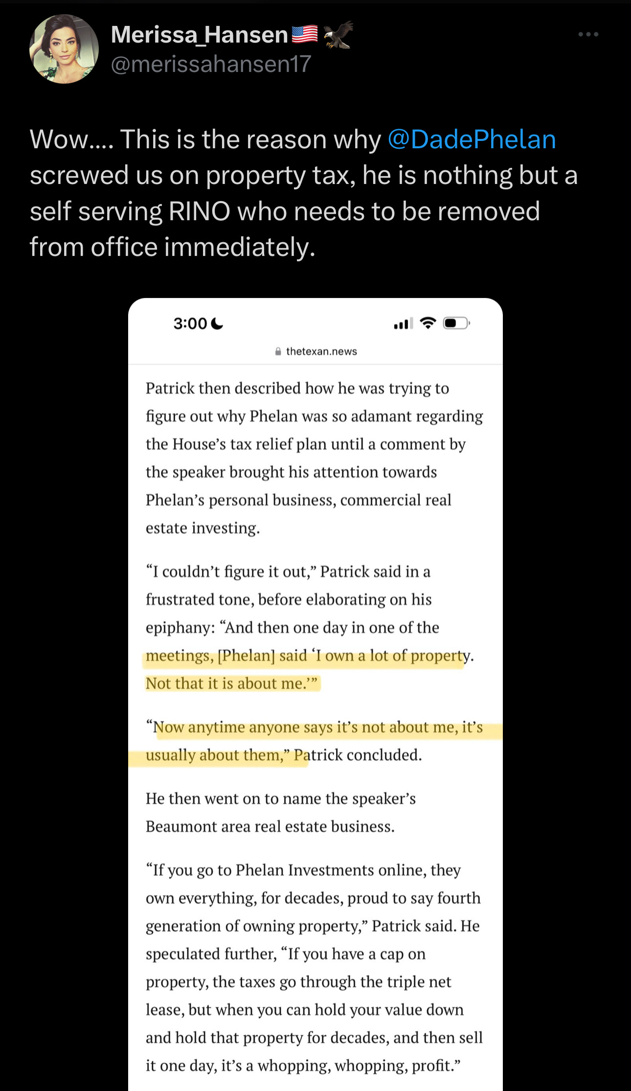 Deep State Rove Jots Giddy Op-Ed Over Paxton Impeachment