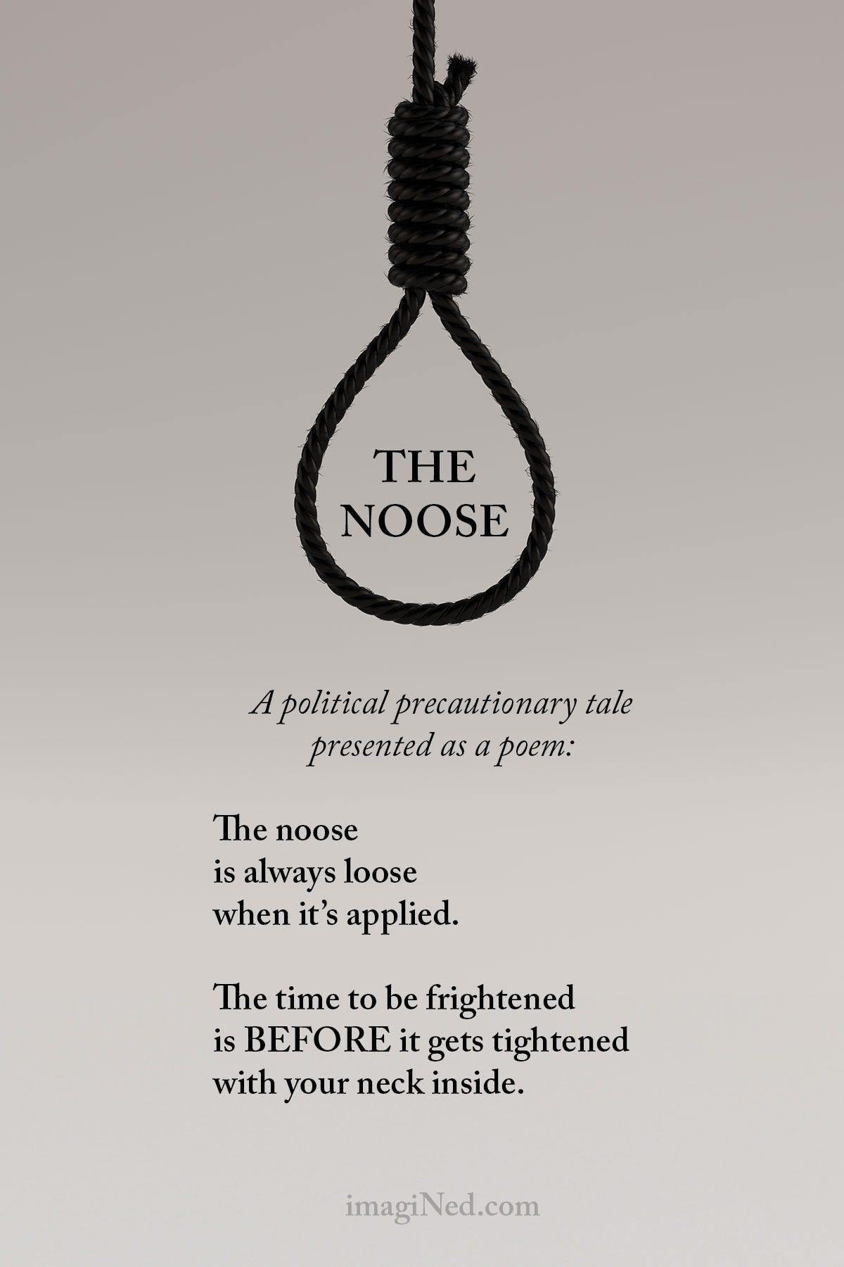 THE NOOSE - by Ned B. - MEEMINGFUL
