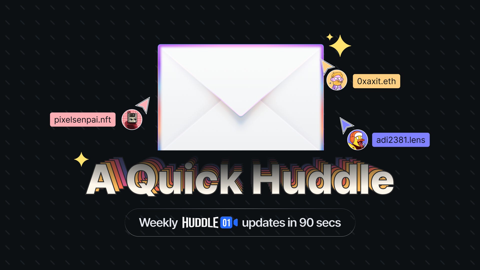 A Quick Huddle | Week #50 - Huddle01 Updates