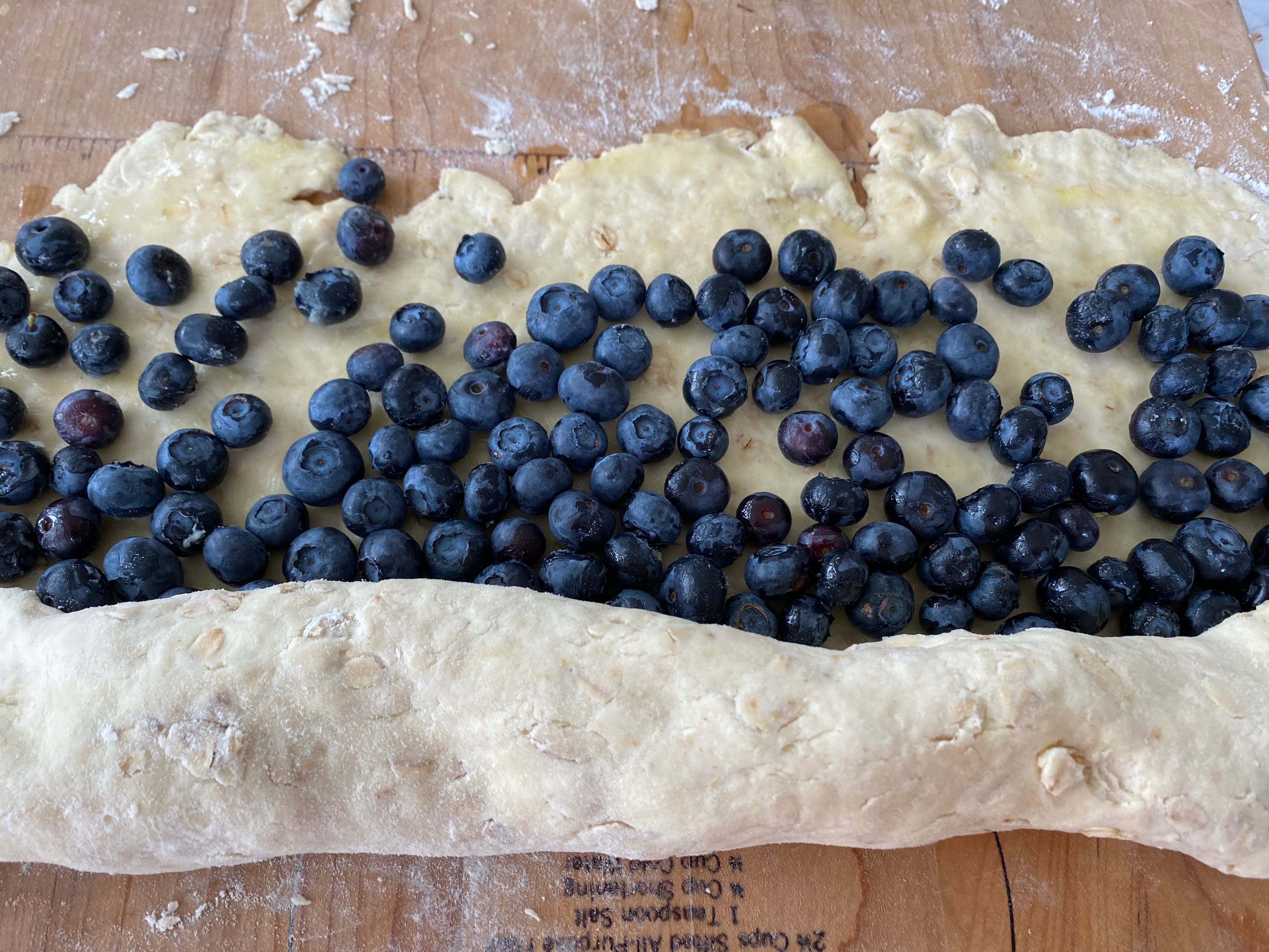 My new favorite dessert: Blueberry Roly-Poly