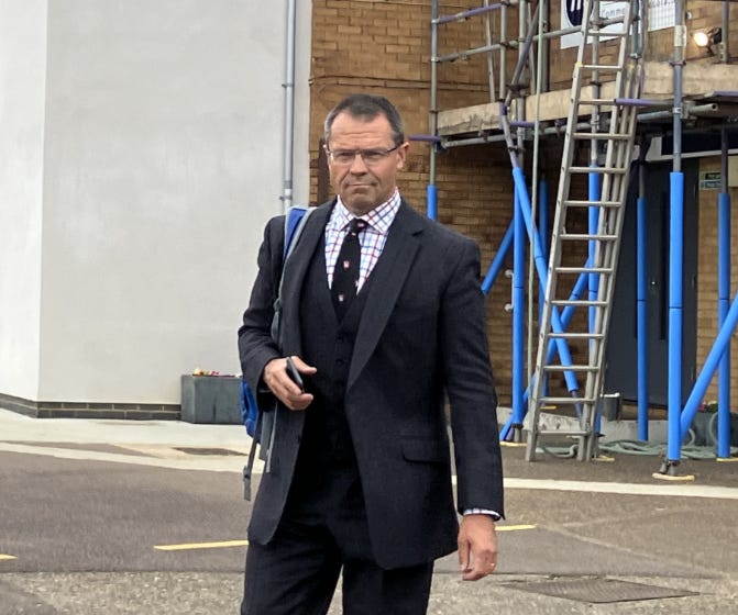 Suspended chief constable's misconduct case sensationally adjourned