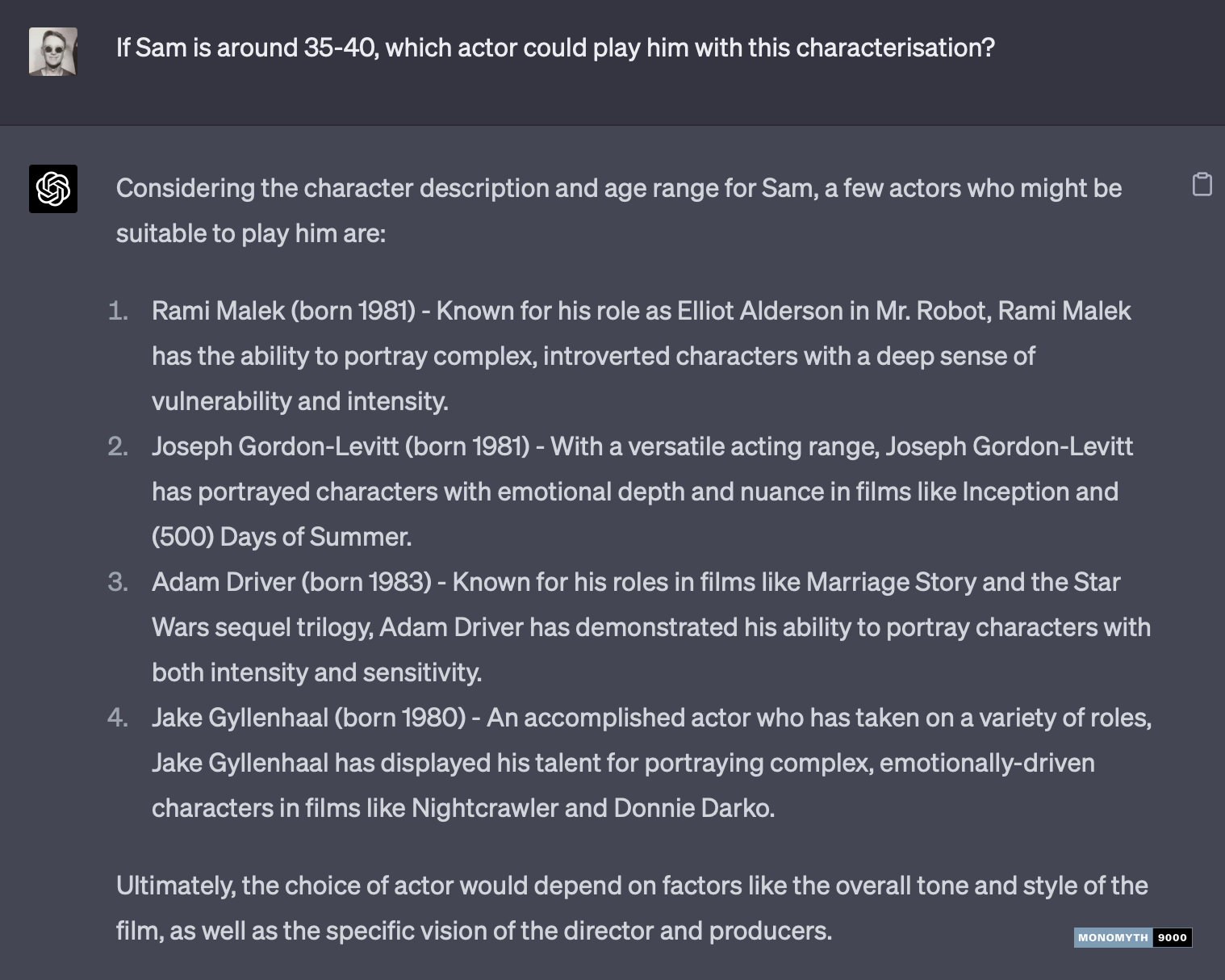 MONOMYTH 9000 (005): Character's Trauma - by moosatov