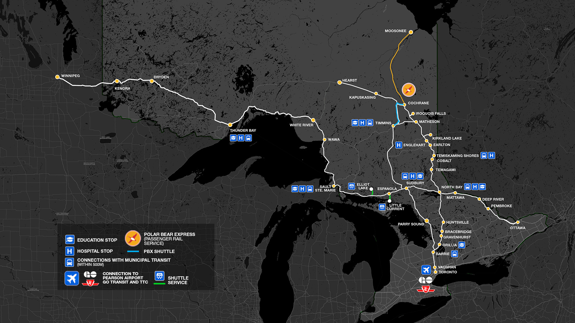 Let Ontario Northland take over VIA Rail's Sudbury to White River service
