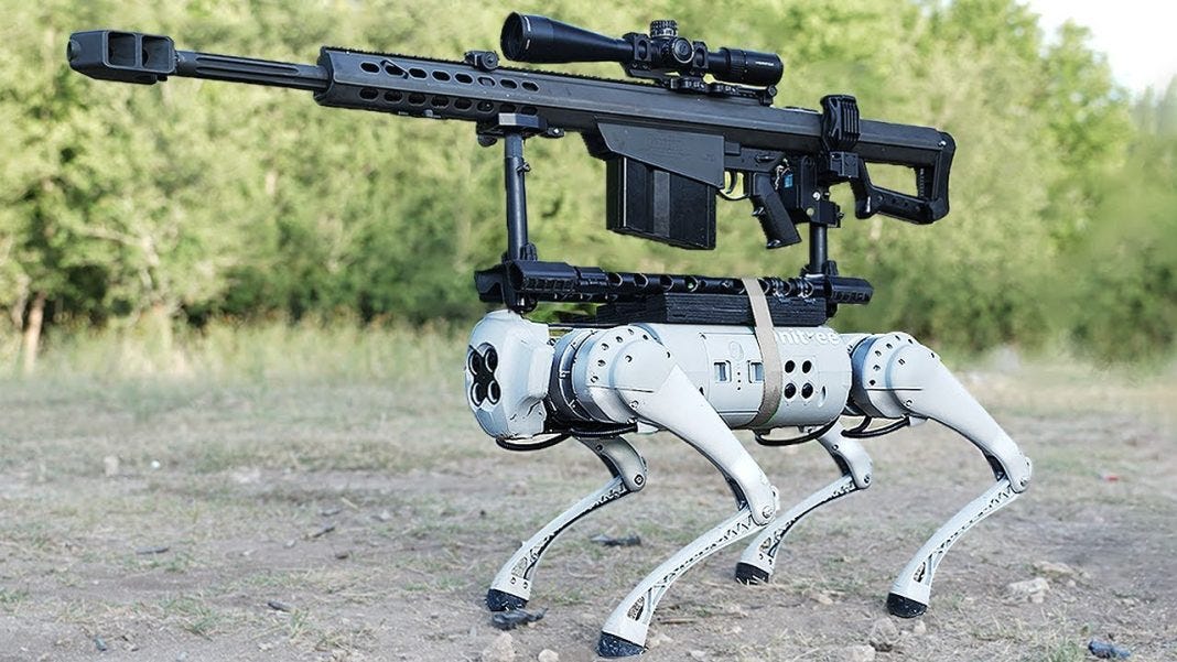 FBI Robot Dog Attacks Marines