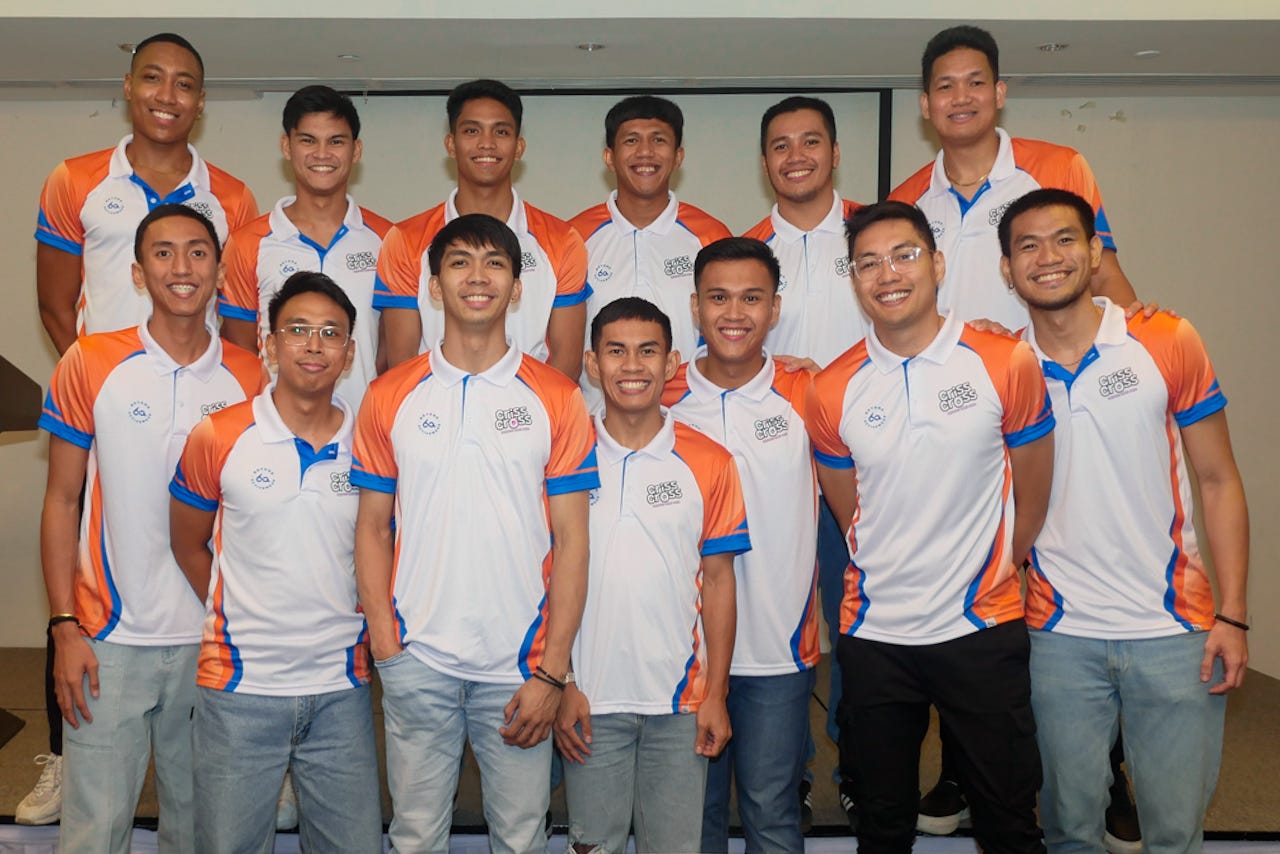 Rebisco Spikes into Men's Volleyball with Star-Studded Criss Cross
