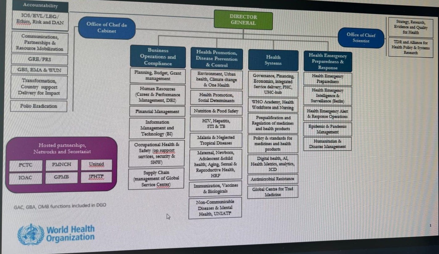 A Downsized World Health Organization Raises Concerns on the Shrinking ...