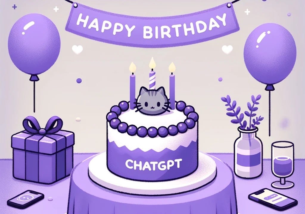 Happy Birthday, ChatGPT!