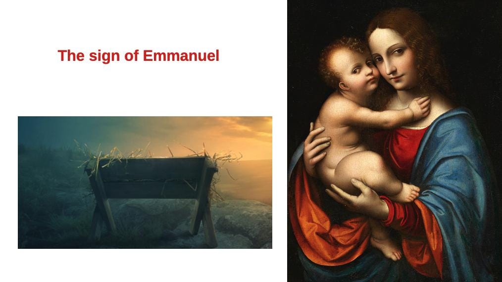 The sign of Emmanuel - Krakus’s Biblical Reflections