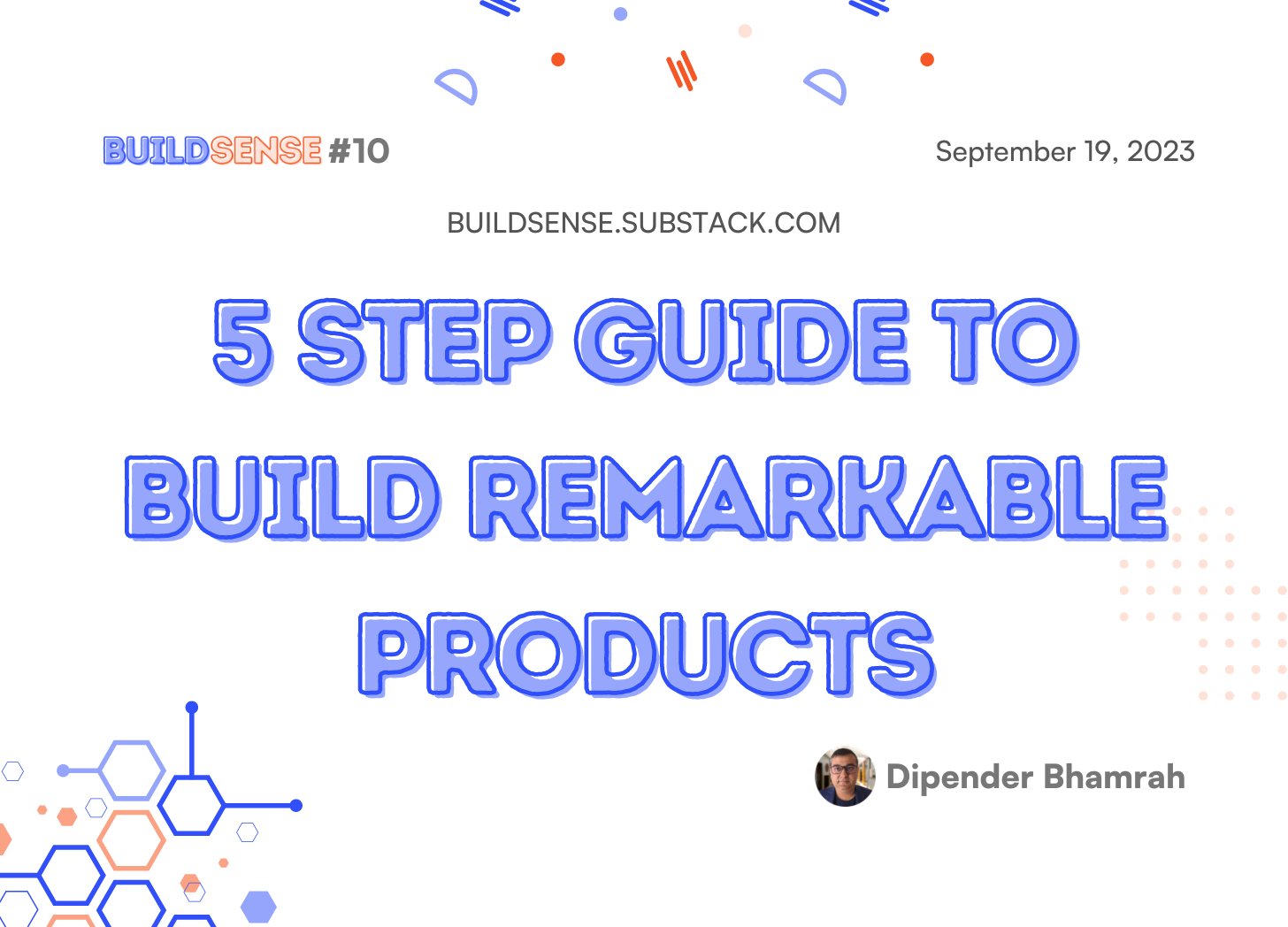 #13 A 5-Step Guide to Building Remarkable Products