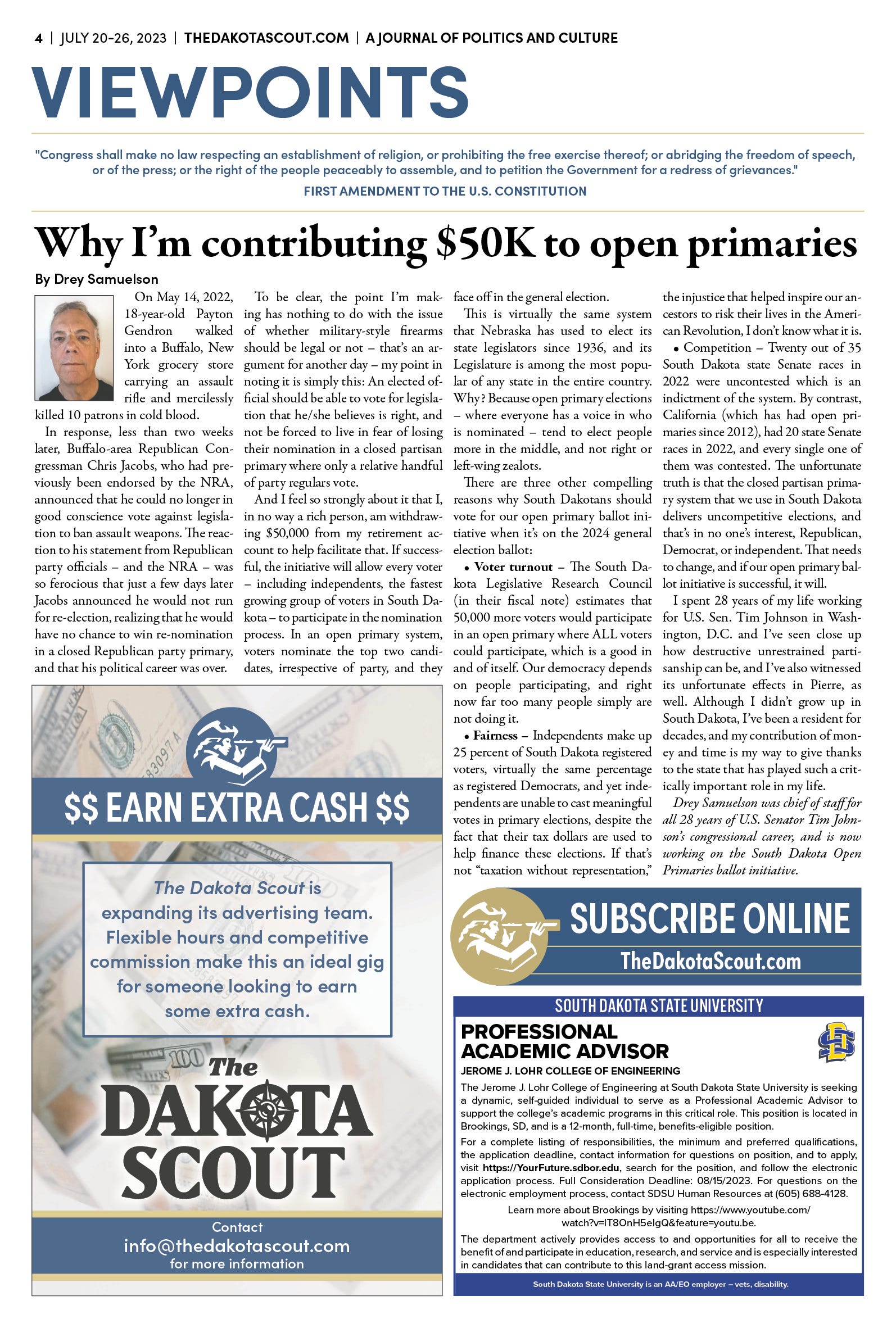 The Dakota Scout E-edition - The Dakota Scout