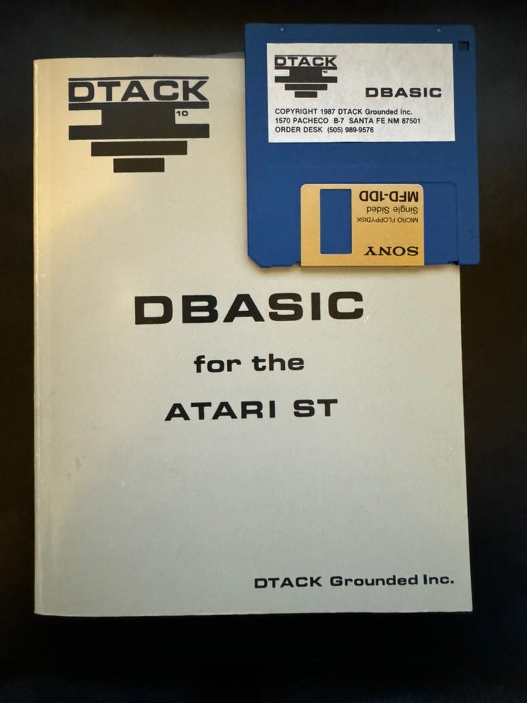 Strange BASIC: DBASIC for the Atari ST - by Paul Lefebvre