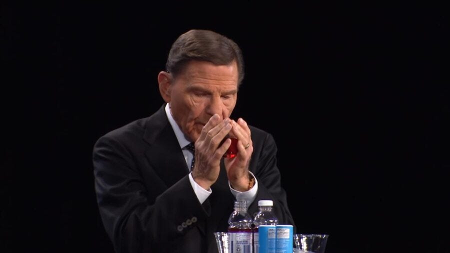 Kenneth Copeland Mixes His Own ‘Blood’ With Jesus’ and Drinks It During ...