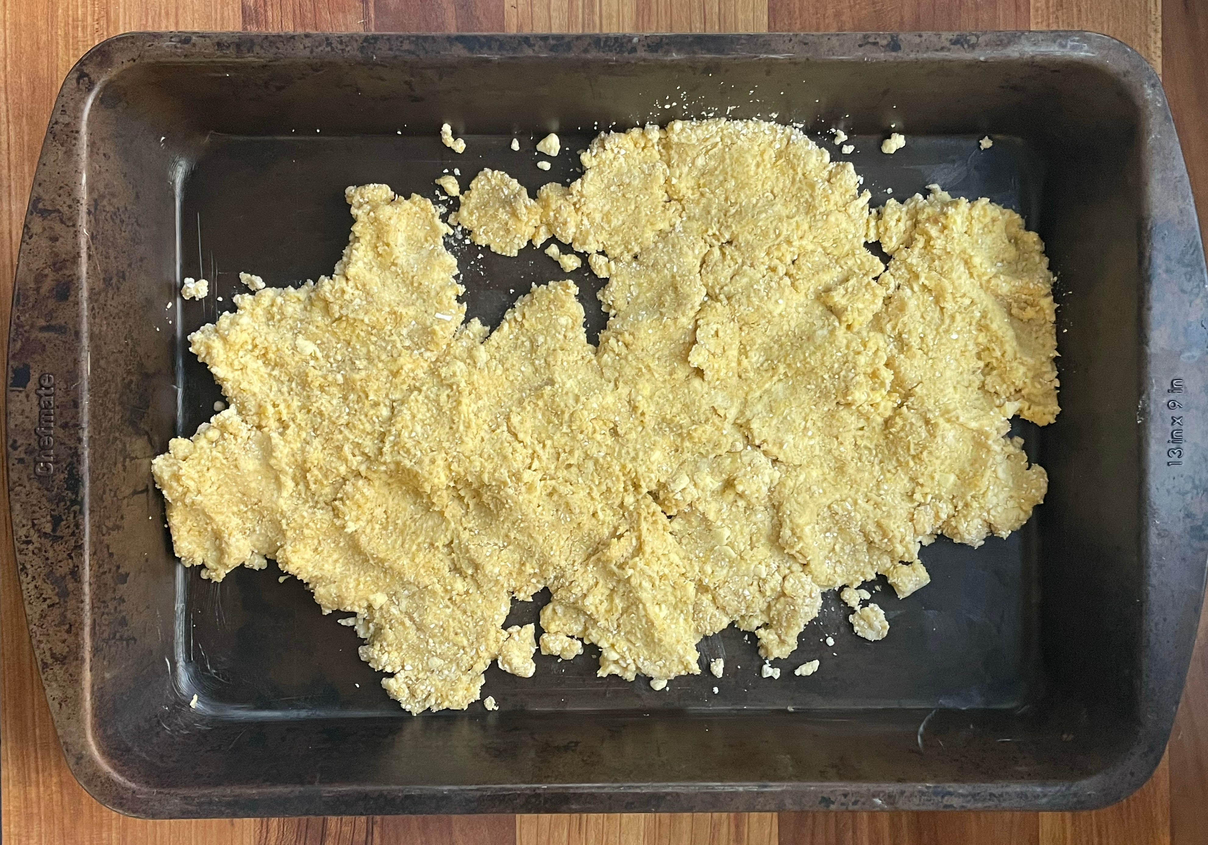 N° 28: Milk Tea Rice Pudding Squares with Persimmons & Earl Grey Honey