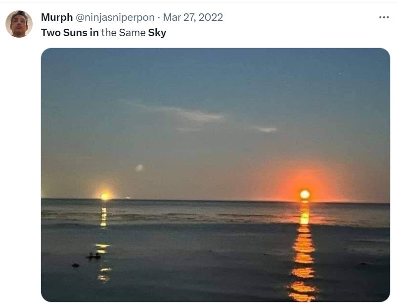 2 Suns in the Sky: Optical Illusion or Military Operation?🔆🔅The DOUBLE ...
