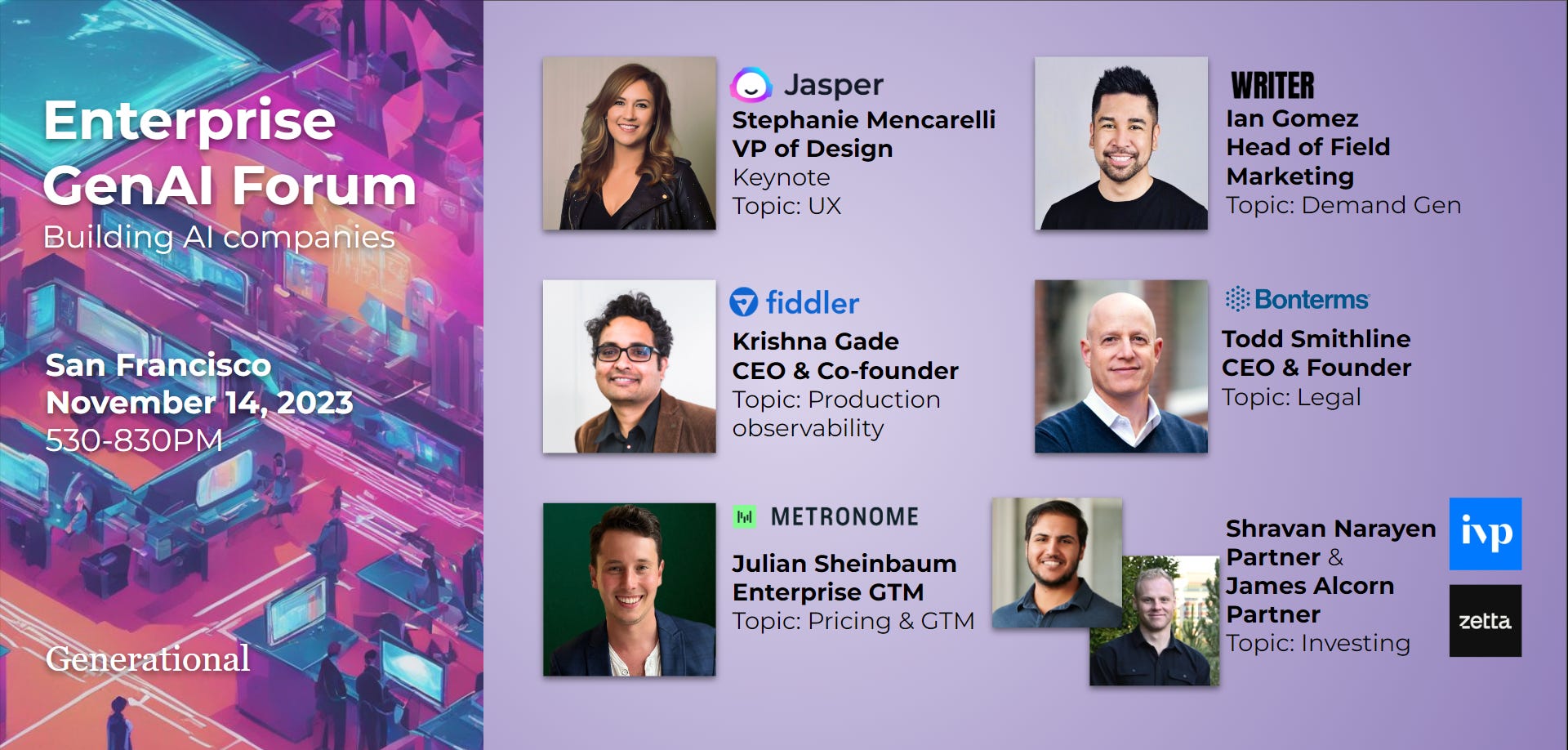 Business of AI Report 2023 - by Kenn So - Generational