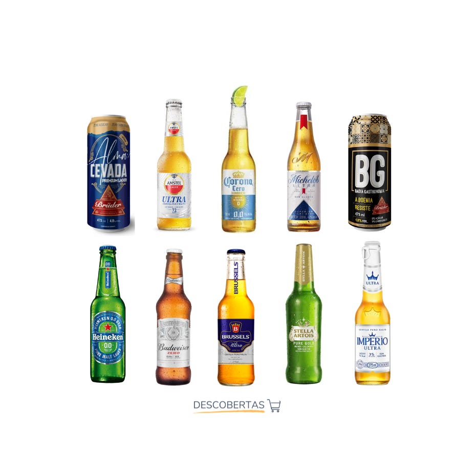 Descobertas do Mês - Fevereiro 25 | Cervejas low carb: como escolher