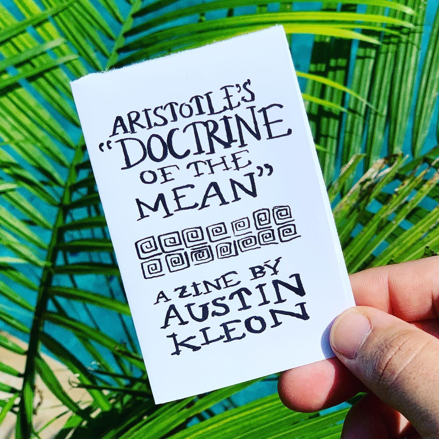 Virtue is in between vices - Austin Kleon