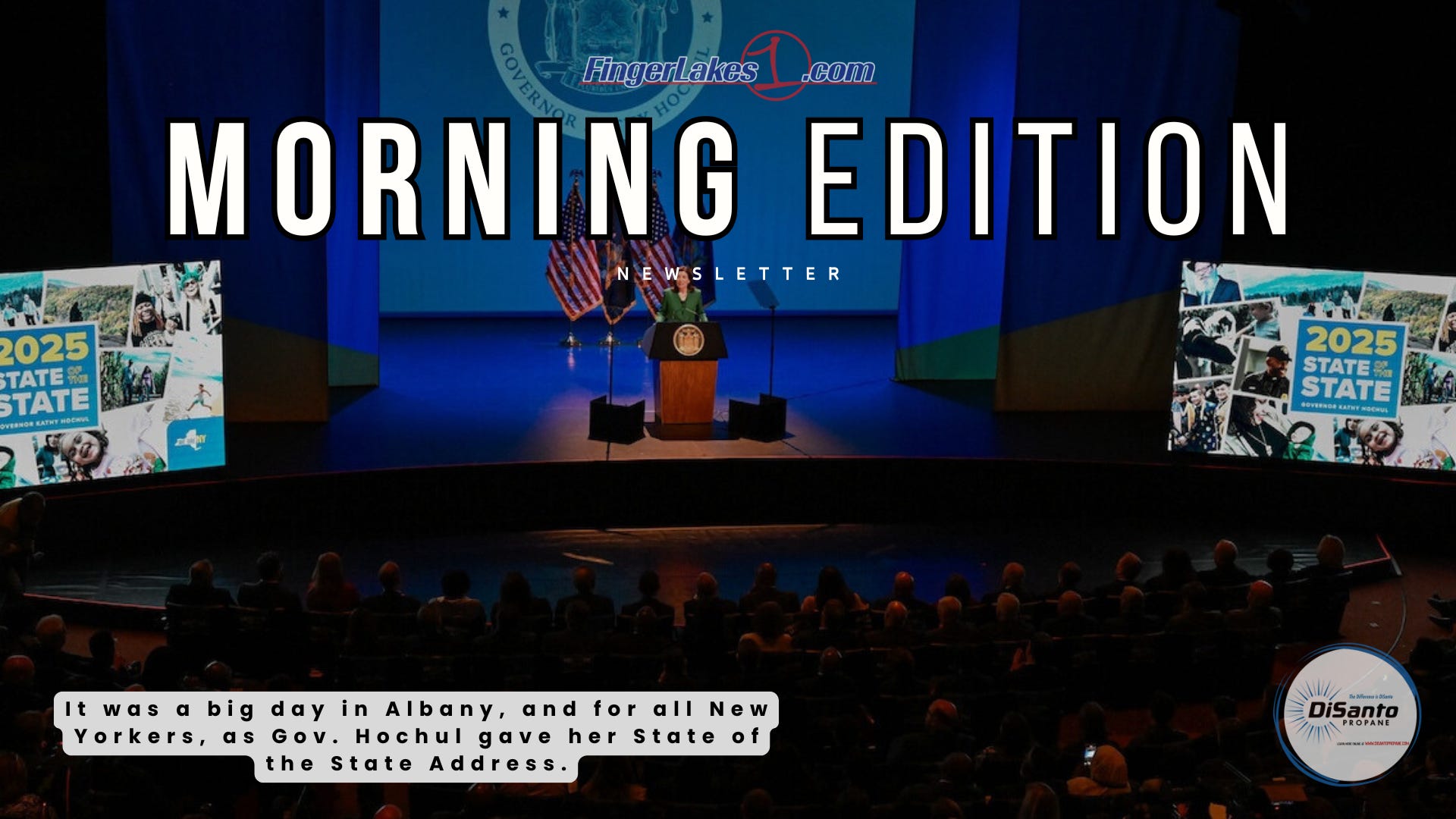 Your Morning Edition for Wednesday, January 15th presented by DiSanto ...