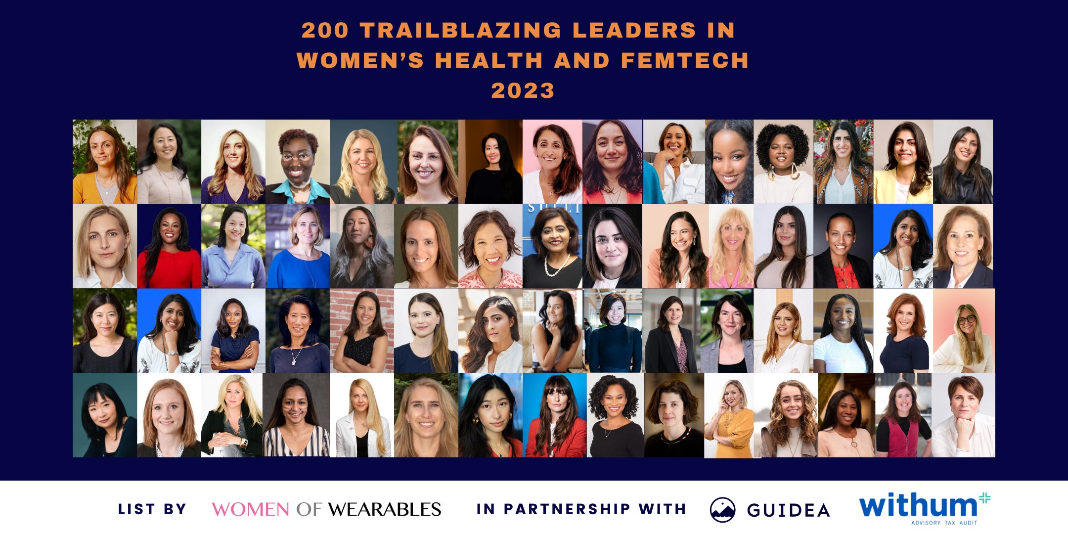 📣 Our '200 Trailblazing Leaders in Women's Health and FemTech' 2023 ...
