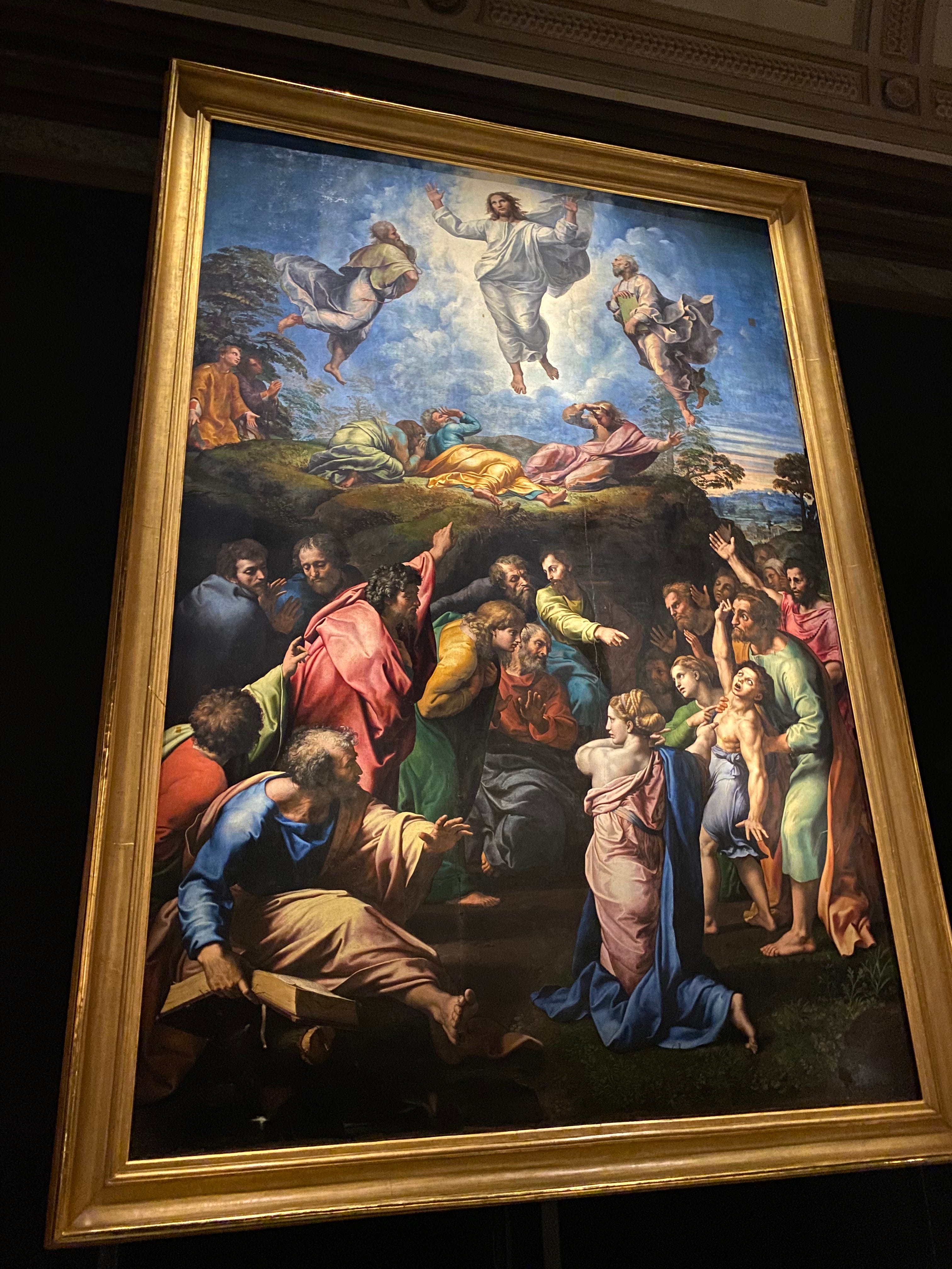 Thoughts on Time and Raphael's Transfiguration