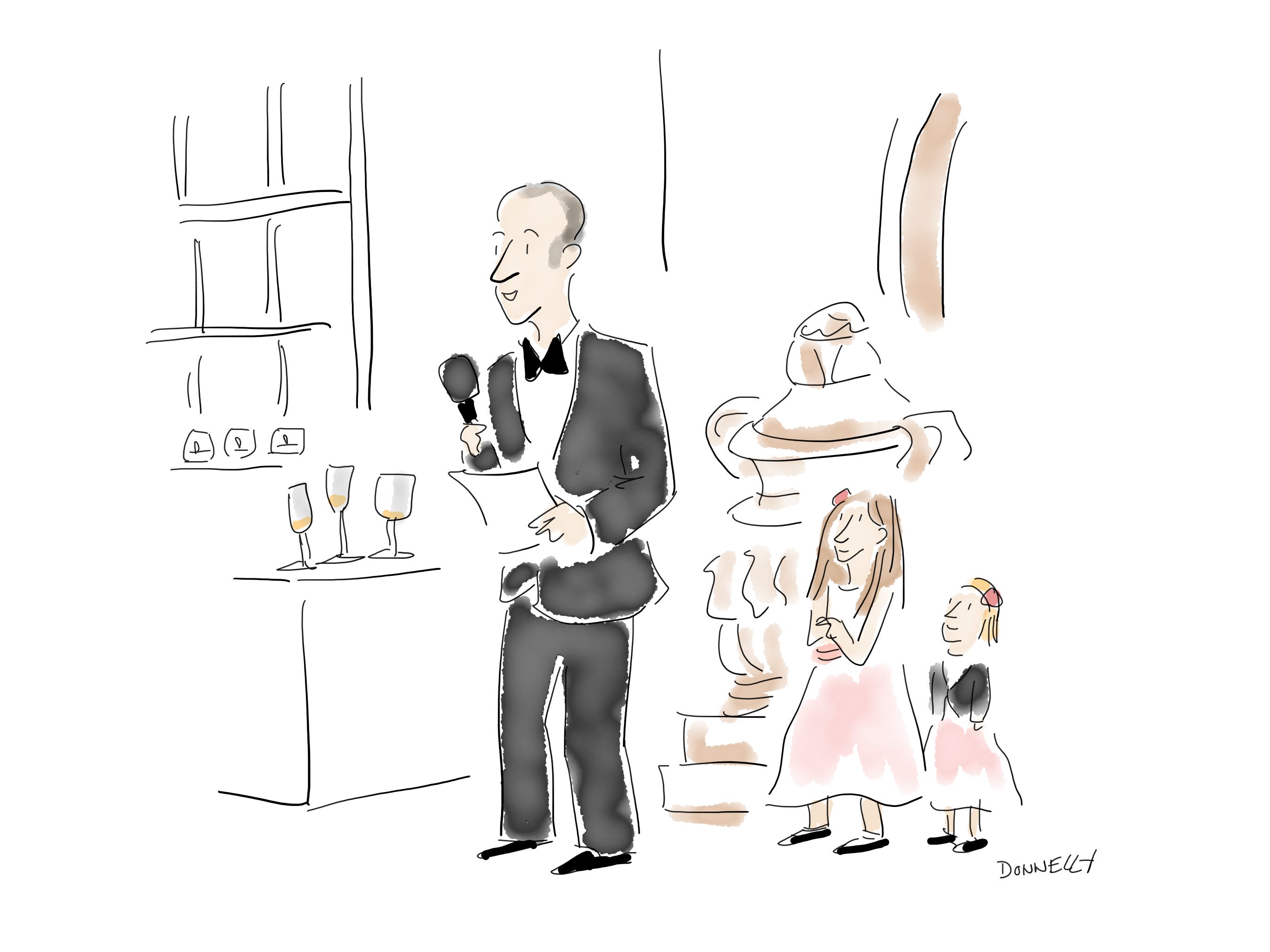 Drawing Weddings - by Liza Donnelly - Seeing Things