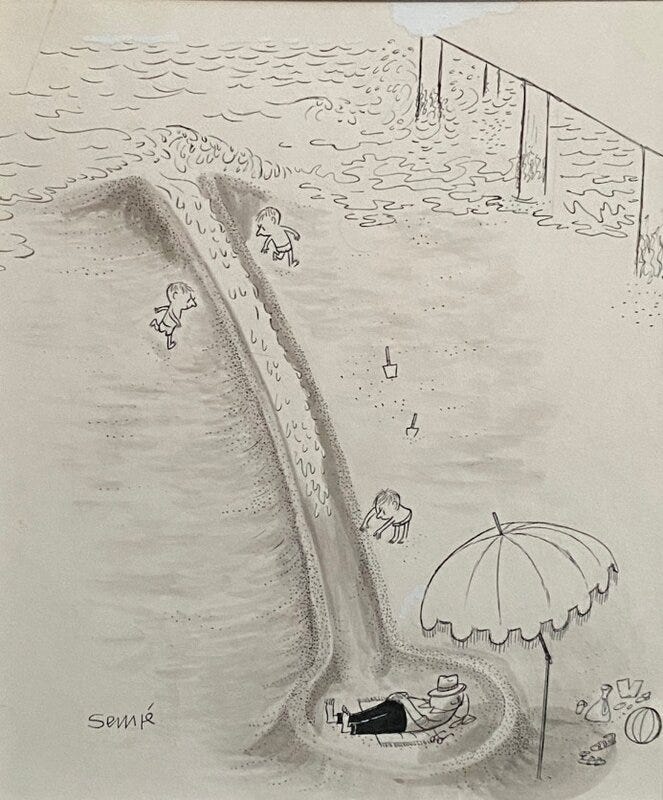 Sempé's cats and dogs - by Bailey Richardson - Art Dogs