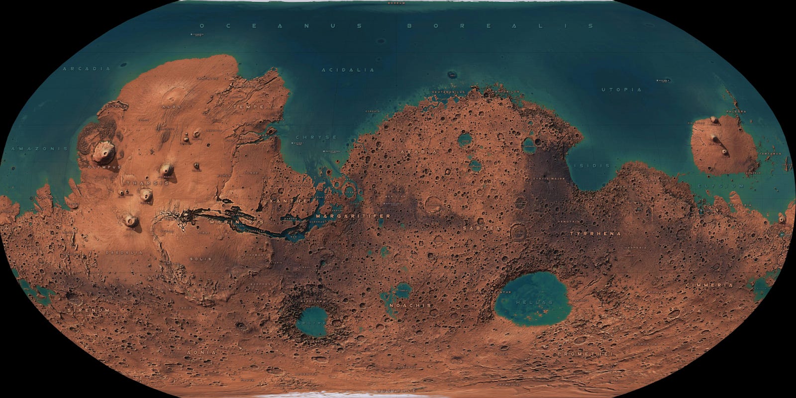 What's the Best Place on Mars? - by Tomas Pueyo