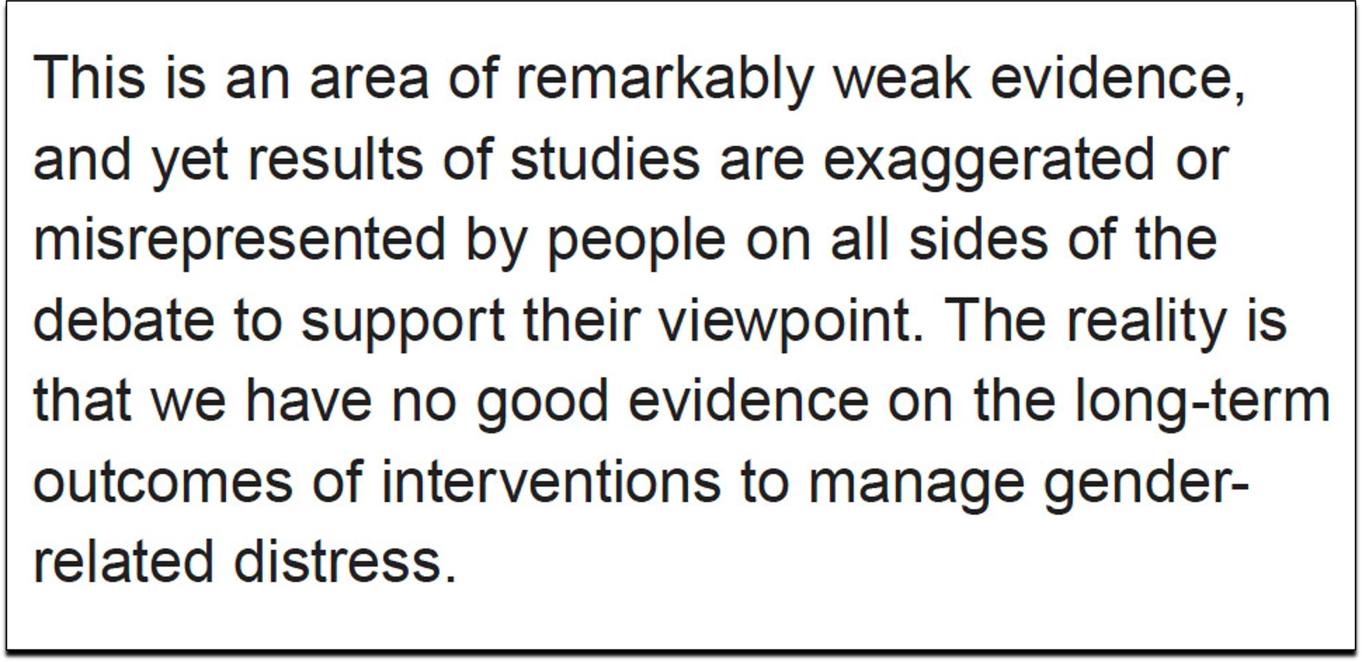 Fact Checking Critics of the Cass Review - by Benjamin Ryan