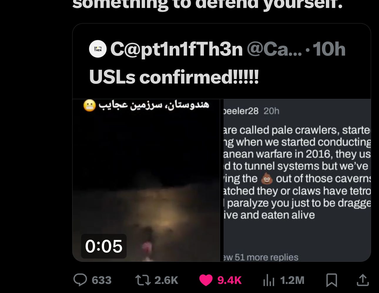 PART 1: Uncategorized Subterranean Lifeforms (USLs): Pale Crawlers ...