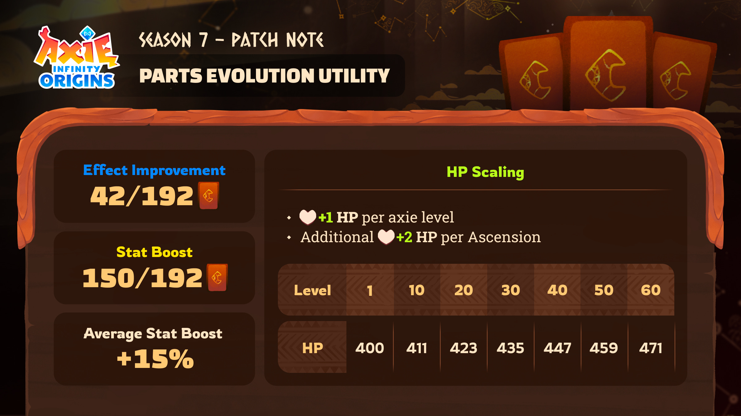 Evolution Utility Coming to Origins - by Axie Infinity