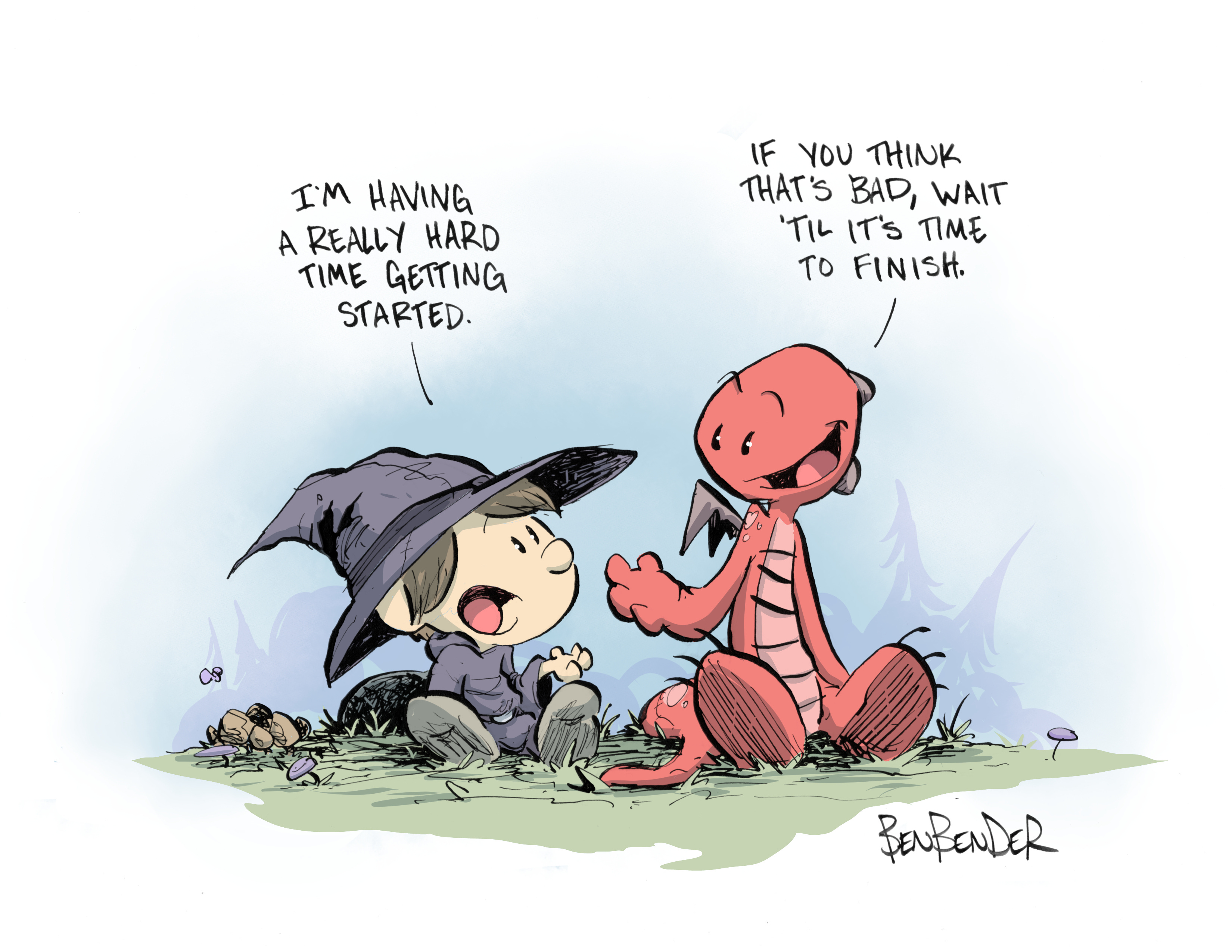 Fitz & Brutus comics - Ben Bender's Newsletter