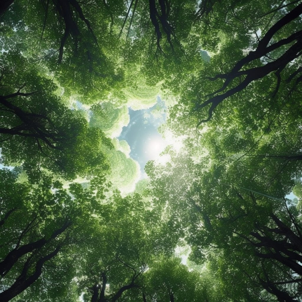 It's Giving Trees: Overstory Forest Canopies