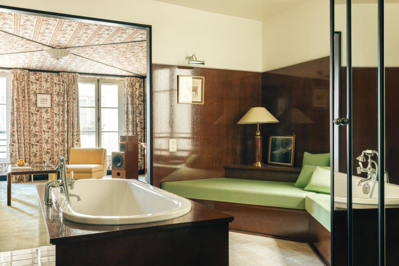 Here's an actually interesting fashion x hospitality example