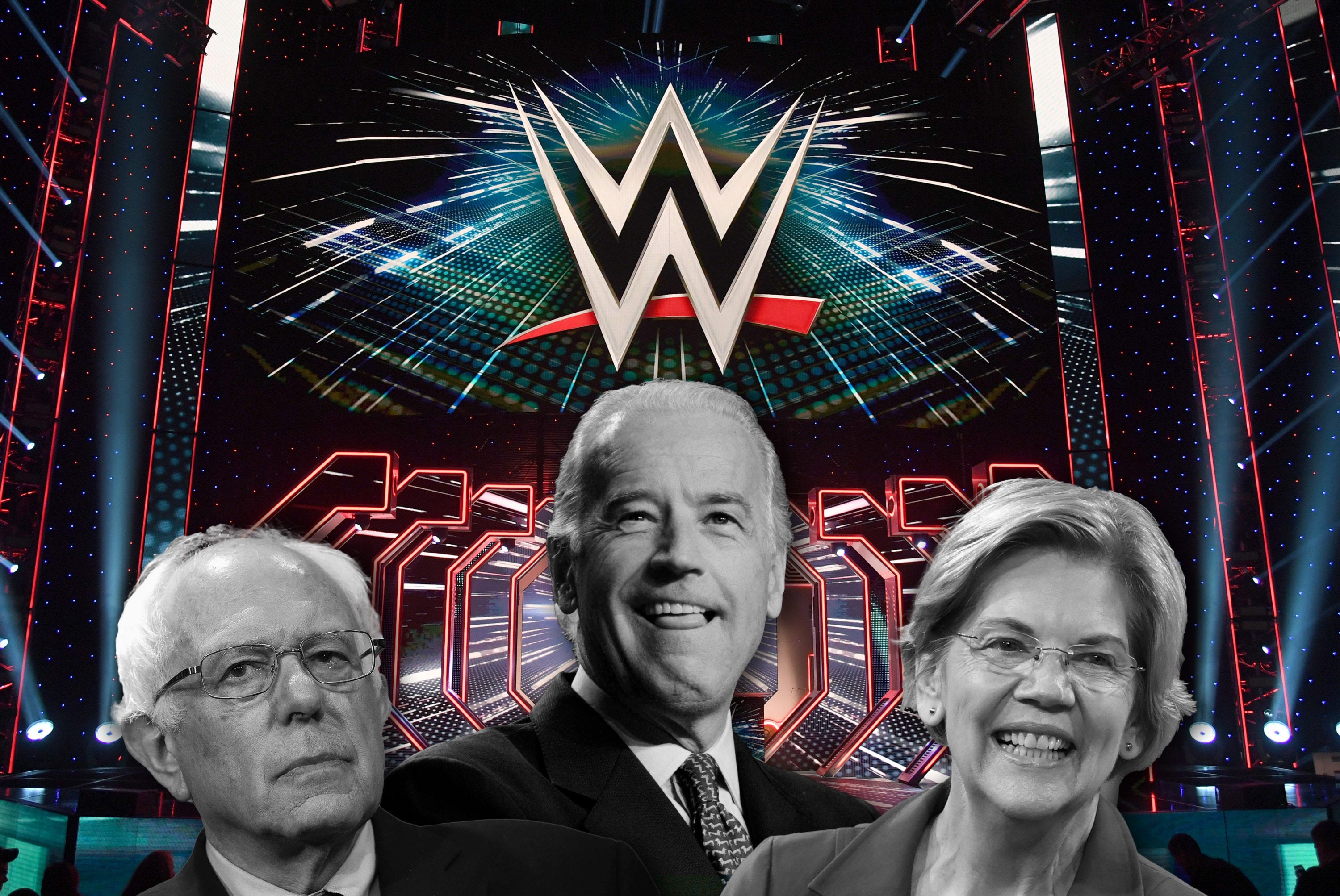 The 2020 Democratic Field as WWE Superstars