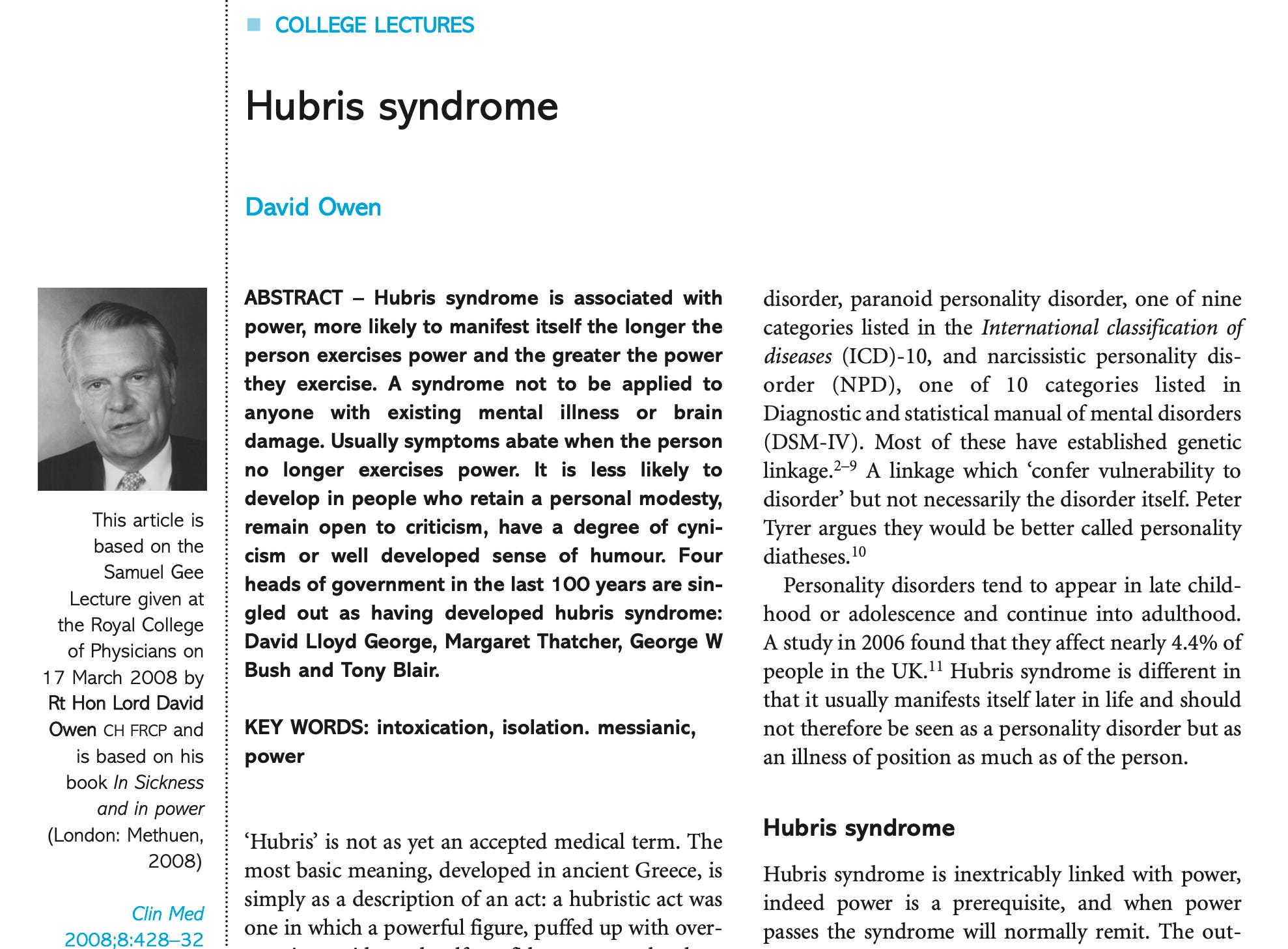 'Hubris' - by Sebastian Sorsaburu, MD