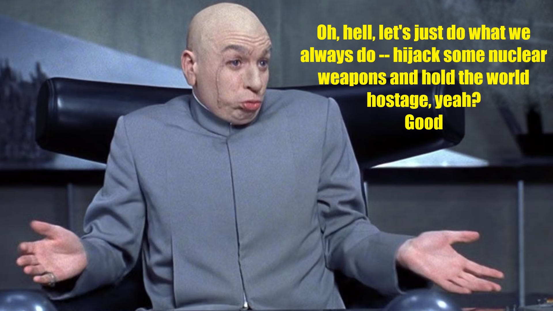 How Dr. Evil Would "Fix" the Game Industry