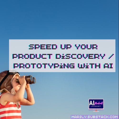 AI tools and 5 reasons to speed up your product discovery / prototyping ...