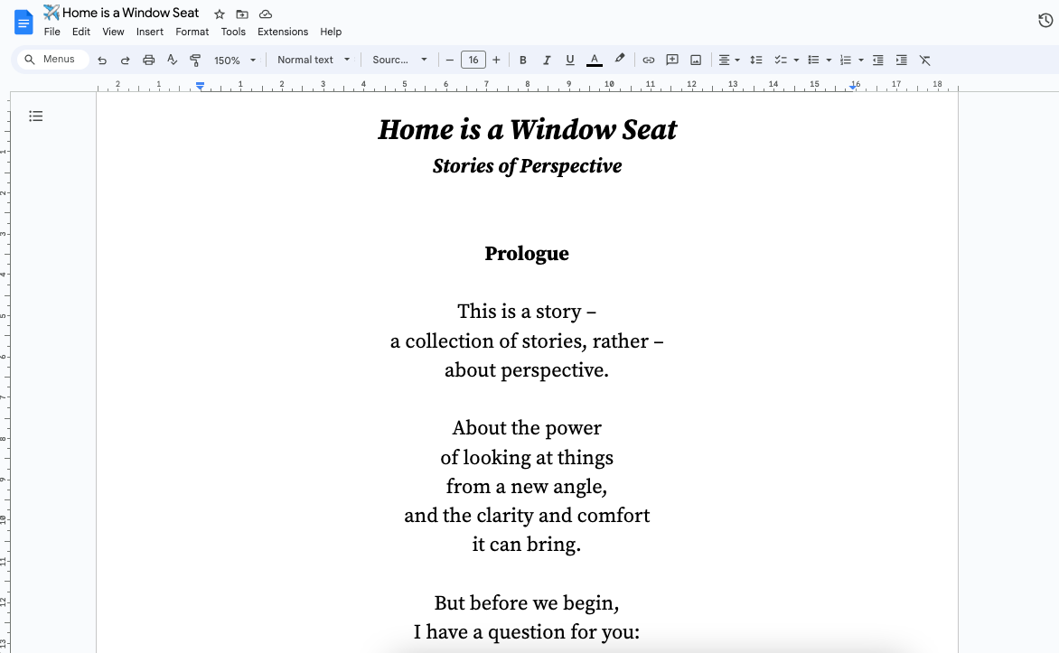 How do you bring two passions together?