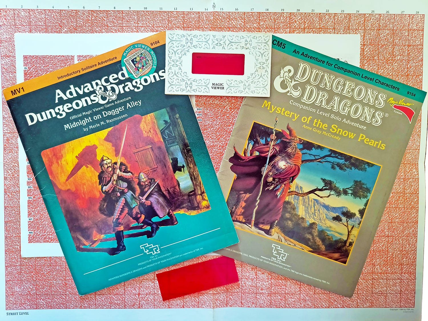 Seeing Red: D&D Magic Viewer Modules - by J.Q. Graziano