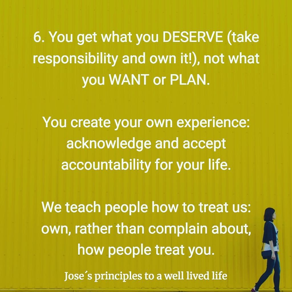 10+ principles to a well lived life