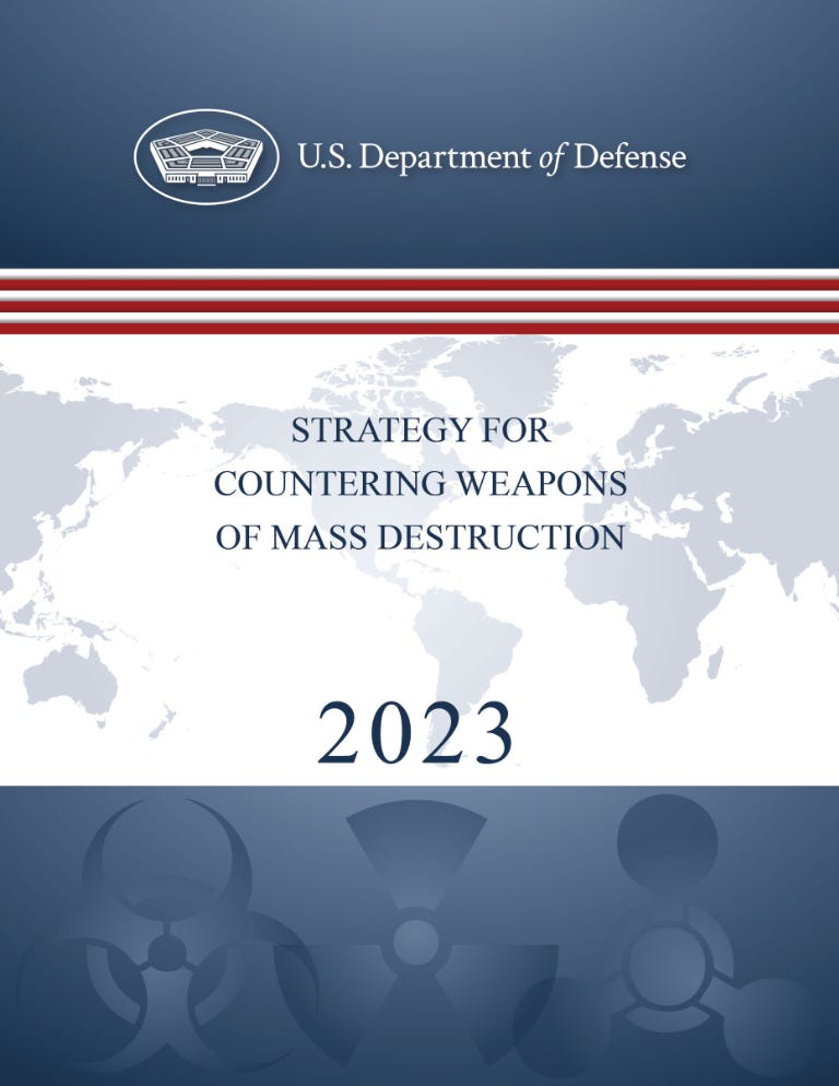 DOD Announces Release of 2023 Strategy for Countering Weapons of Mass ...