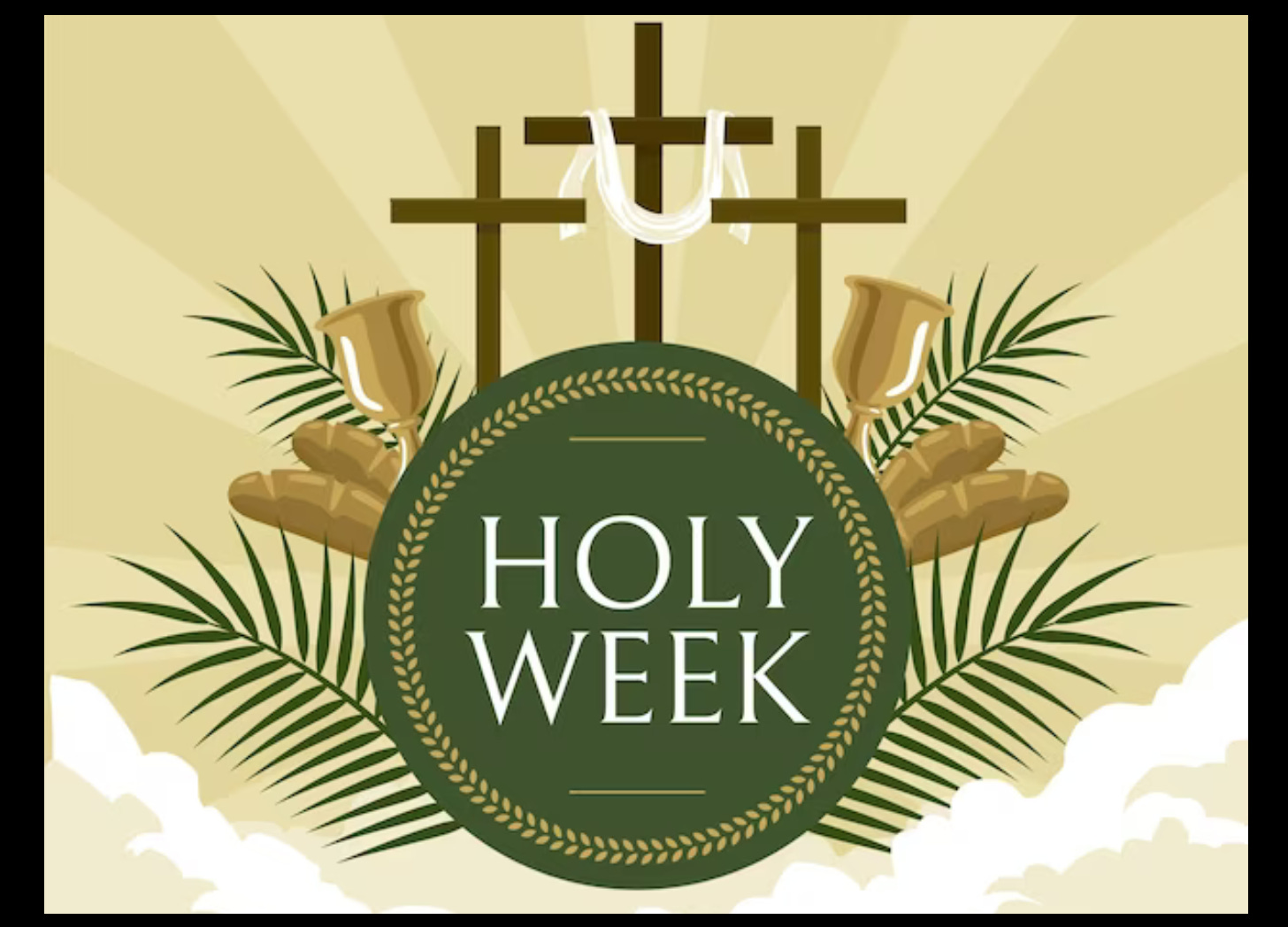 Holy Week: Dark To Light - by TFP - THE FRUITED PLAIN