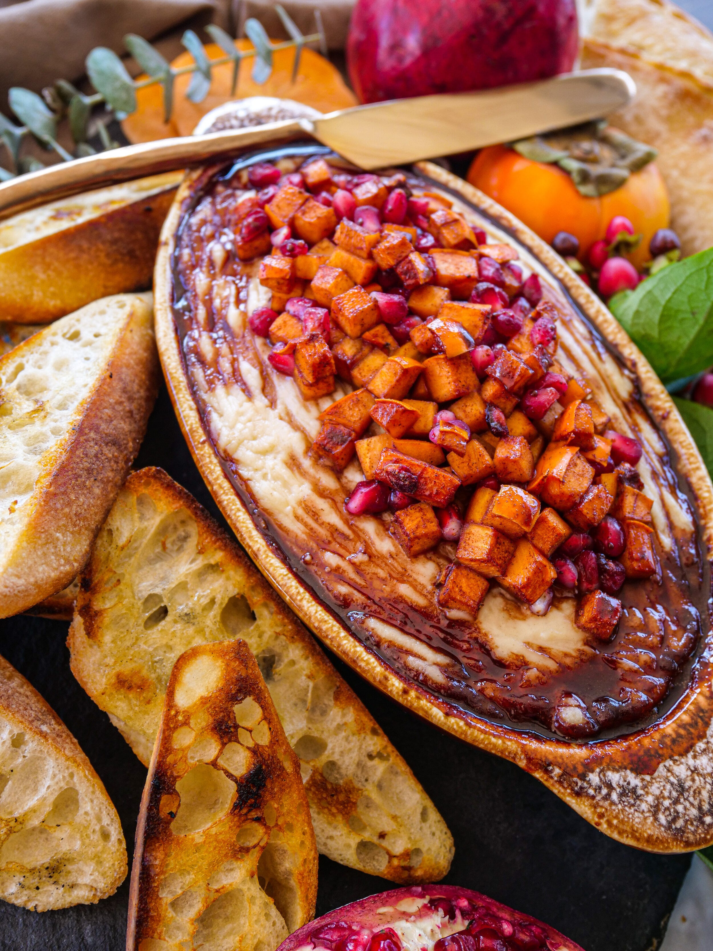 Seasonal Baked Brie - by Bai (Chef Bai)