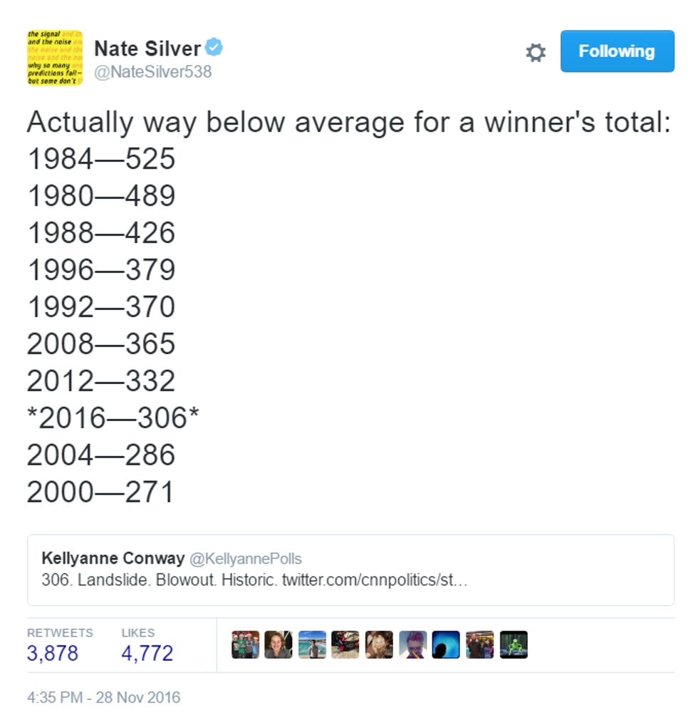 LOL Kellyanne Conway, Numbers Is Hard! - by Evan Hurst