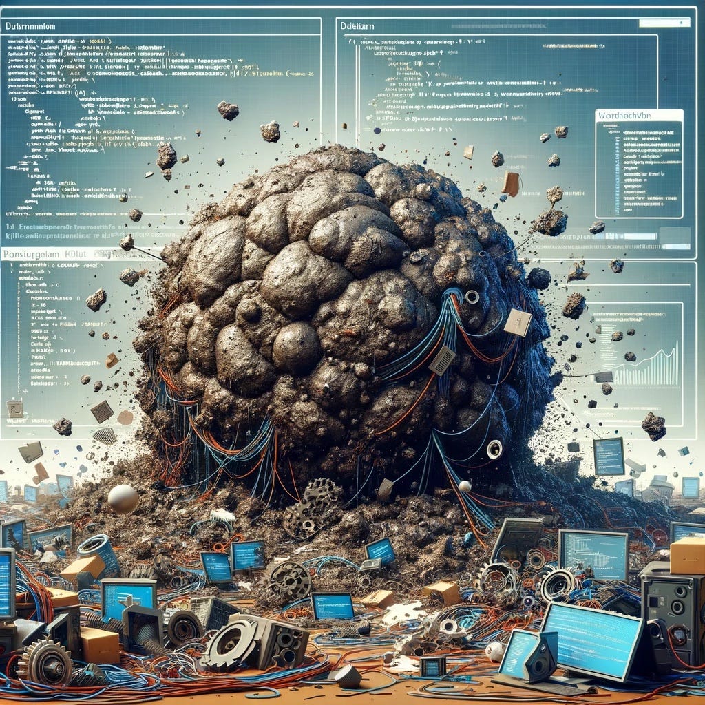 Anti-Design Pattern in Machine Learning - The big ball of mud Vs RecSys