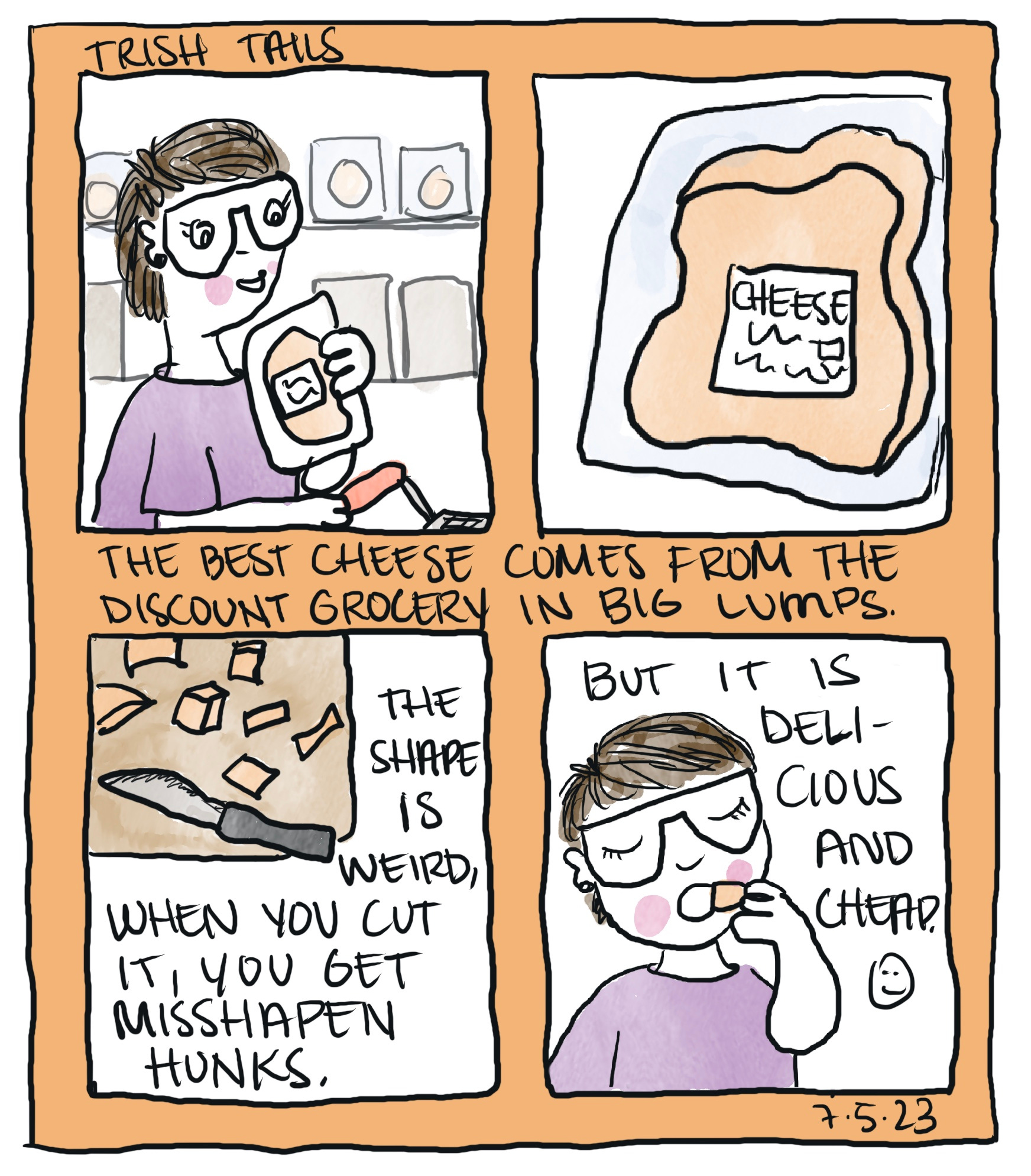 Cheese Lumps 7.5.23 - by Dishkitty - Trish Tails