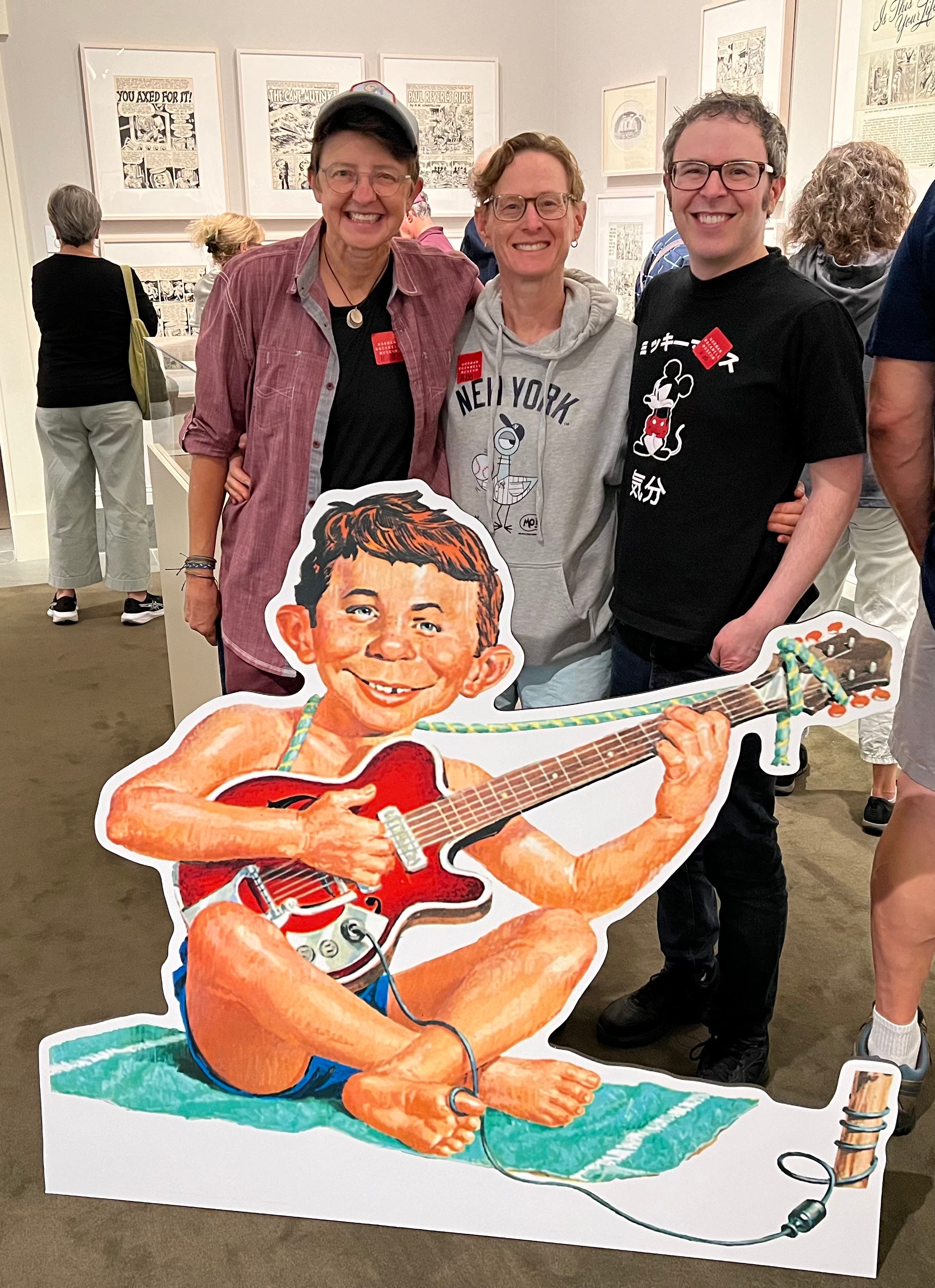 Cartoonists are a blast to hang out with