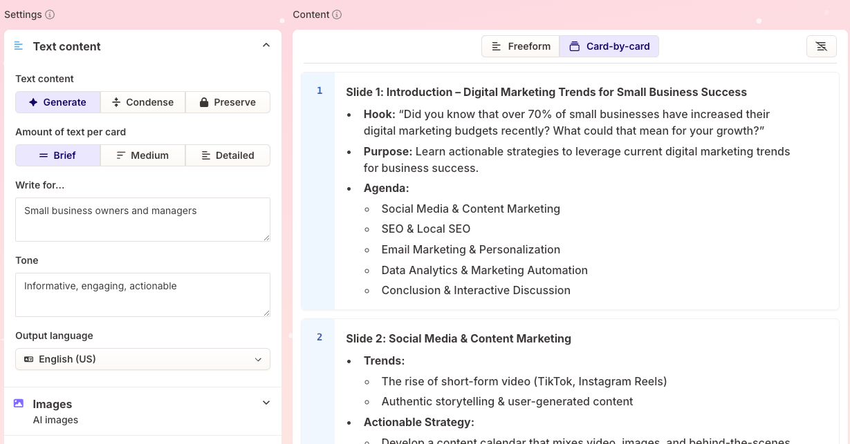 ☕🤖 Tutorial: How to Build a Presentation in 15 Minutes Using AI