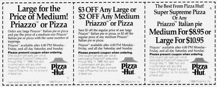 Pizza Hut’s Priazzo - The Retroist